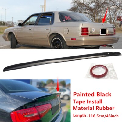 46'' Universal Black Fit For Oldsmobile Cutlass Rear Trunk Lip Spoiler ...