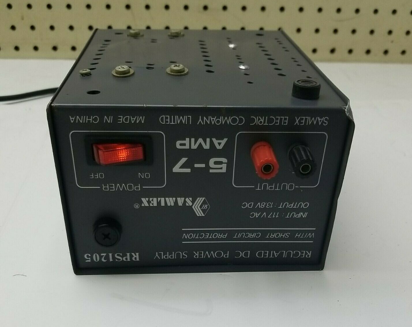 Samlex RPS 1207 Regulated DC Power Supply 7-10 Amp 12v for sale online ...