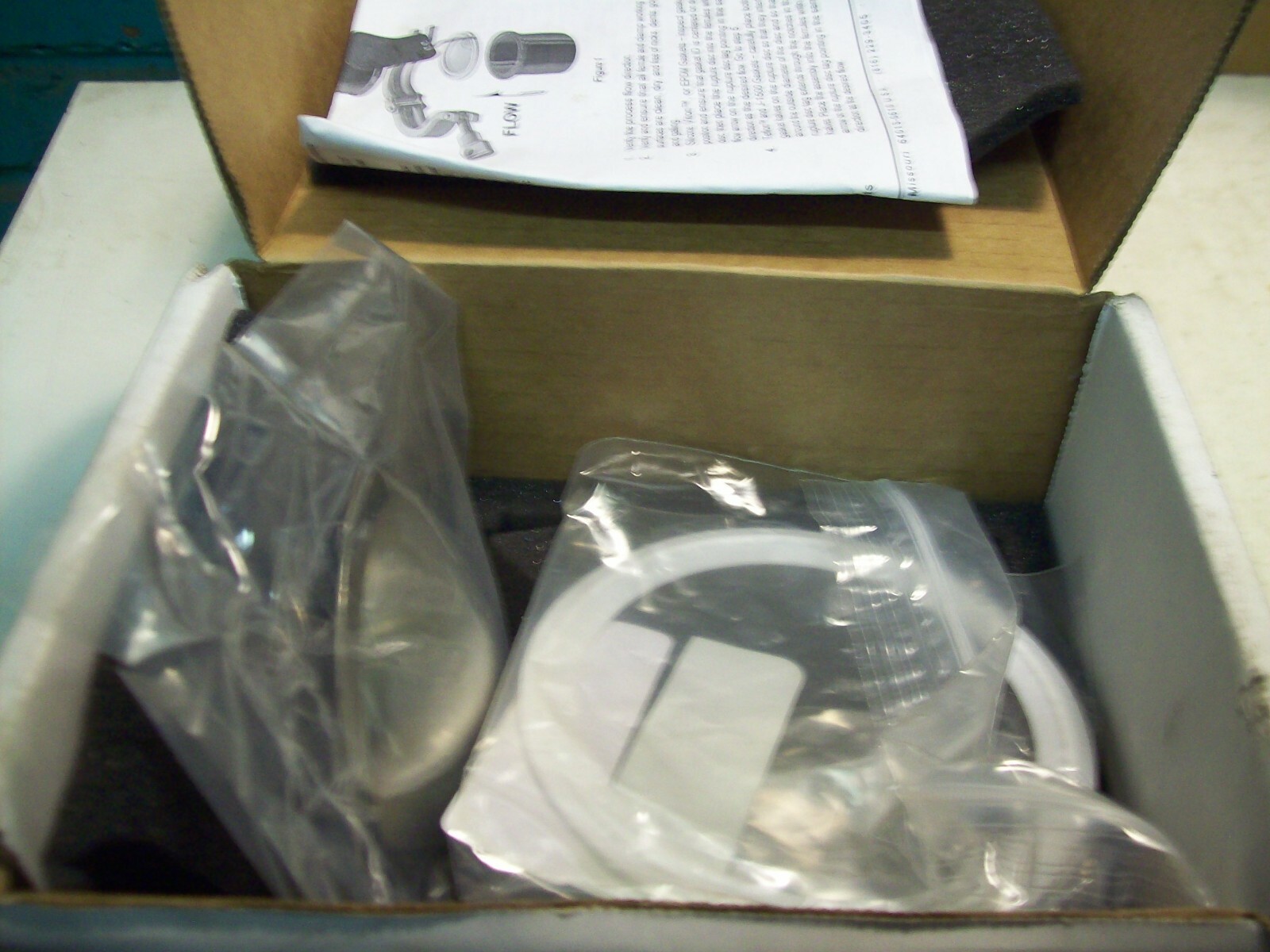 NIB FIKE AXIUS SC BPE/4 IN 55.00 PSI / 190F 316L SS PTFE SEAL RUPTURE ...