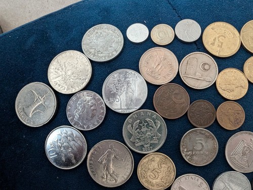 Mixed Unsorted World foreign Coins (all Non British Coins! | eBay