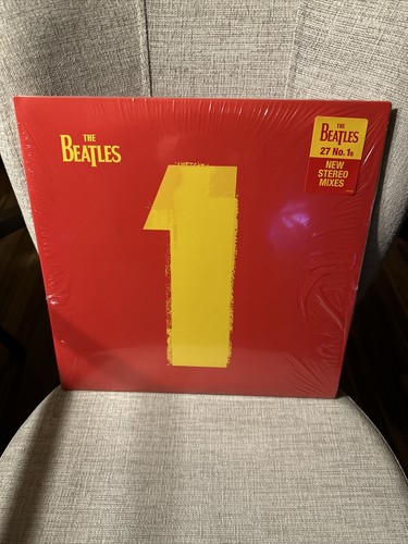 THE BEATLES NUMBER ONES 2LP VINYL W/HYPE/GATEFOLD COVER FACTORY SEALED ...