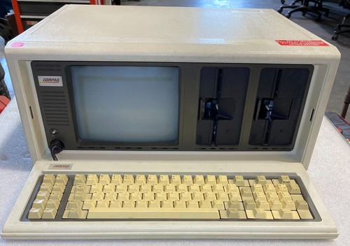 Compaq Portable Computer Luggable 120V 2A 60Hz W/Keyboard (READ) | eBay