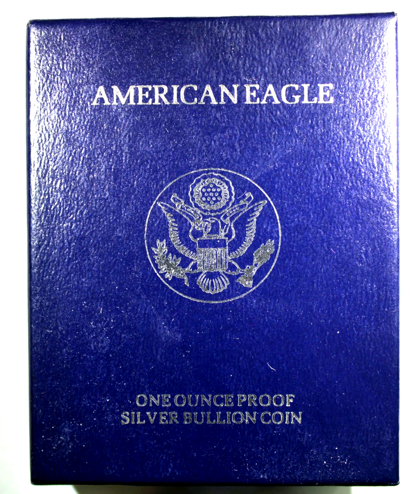 1998-P Proof American Silver Eagle - Original Government Packaging ...
