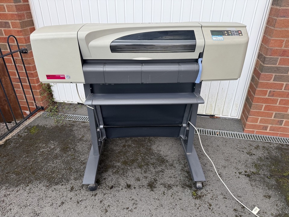 HP DesignJet 500 Large Format 24-inch Colour Printer A1 C7769B with ...
