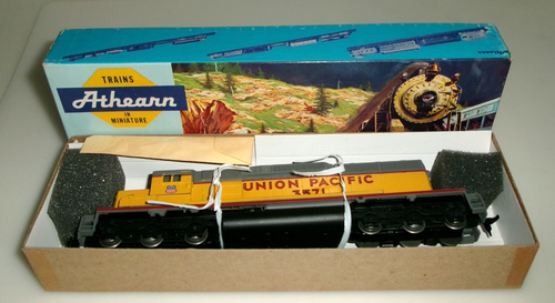 HO Scale Athearn 4408 SD40-2 Union Pacific Powered Diesel #3571 NIB | eBay