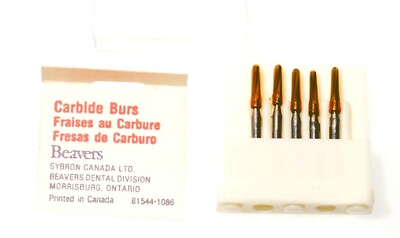 Midwest Sybron Dental Carbide Bur No. 170L Pack of 5 Burs | eBay