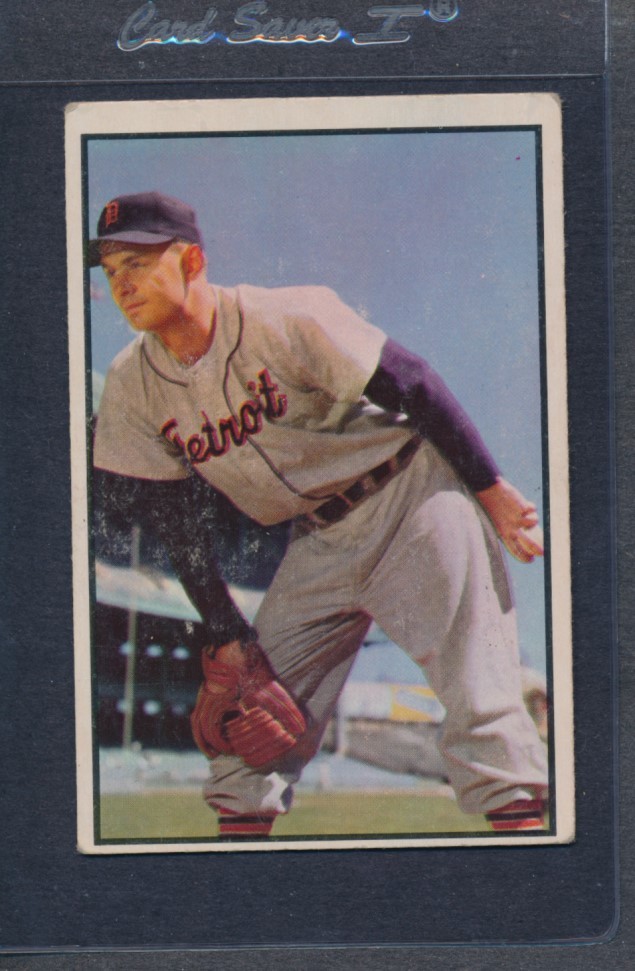 1953 Bowman Color #072 Ted Gray Tigers VG *444 | eBay