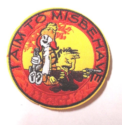 Firefly SERENITY " I Aim To Misbehave" 3" Logo Embroidered Premium ...