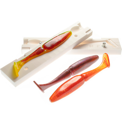 One'up Shad Bait Mold DIY Shad Lure 5" | eBay