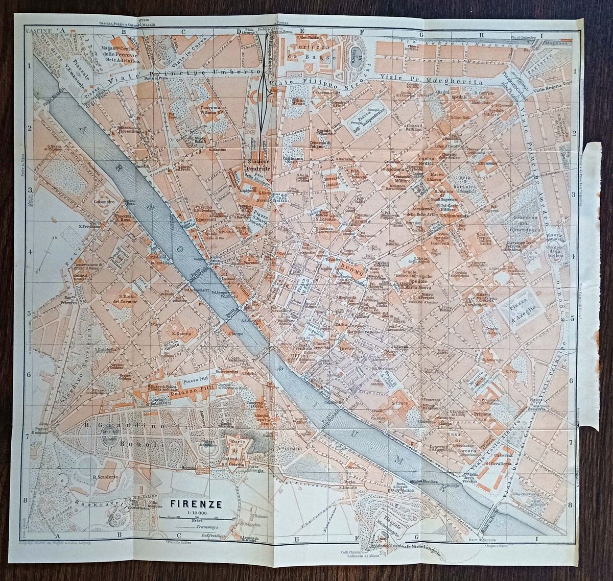 Old Map Of Florence Florence Ancient Map :: Medieval Art Tapestries