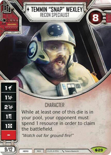 Star Wars Destiny: Temmin "Snap" Wexley - Recon Specialist [Mint/NM ...