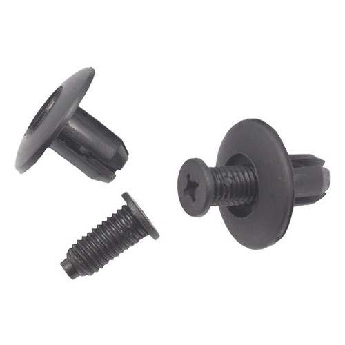 20x 8mm Hole Car Plastic Bumper Door Screw Push In Type Expanding Rivet ...