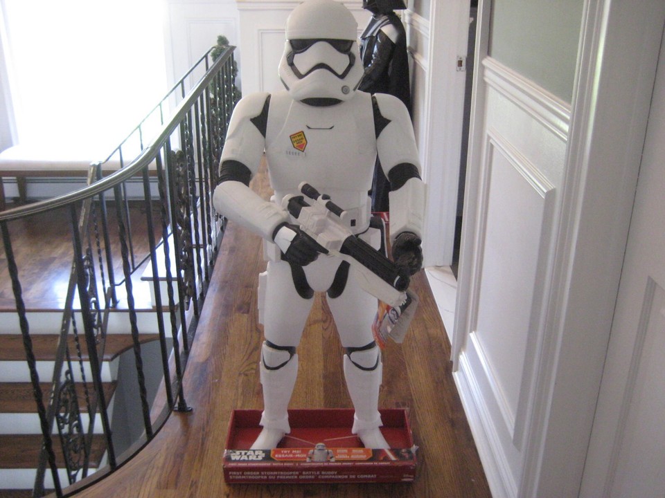 STAR WARS 48" GIANT SIZE STORM TROOPER BATTLE BUDDY RARE! JAKKS PACIFIC ...