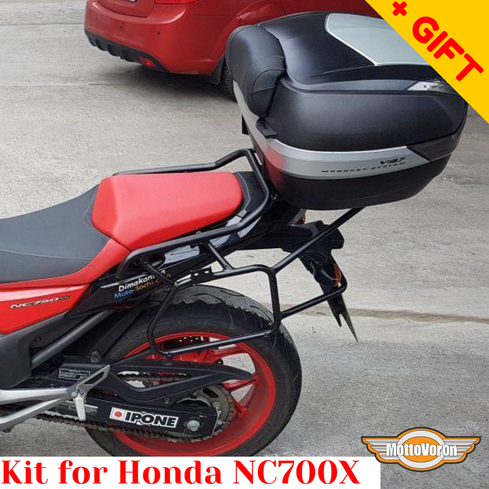 For Honda NC700X Engine guard NC 700 X Luggage rack system NC700XA Kit ...