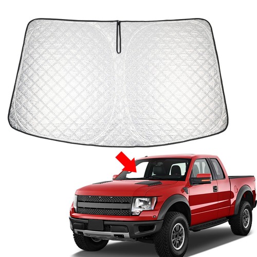 Car Foldable Windshield Sun Shade Visor Protector For Ford F150 2009 ...