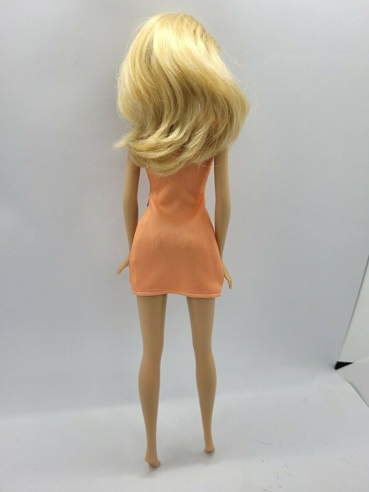 2017/2018 Barbie Doll Orange Emoji Graphics Dress FJF14 💖💖 887961534580 ...