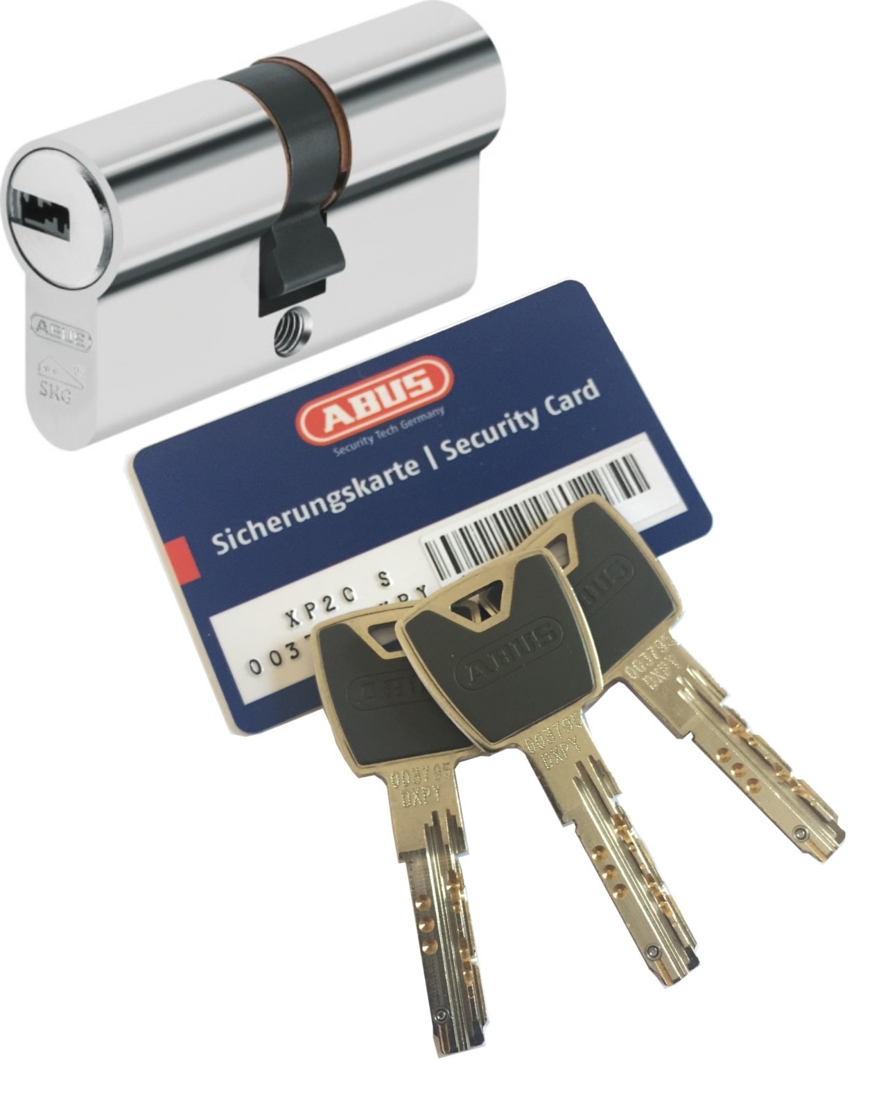 ABUS XP20S Türzylinder Schließzylinder SKG** gleichschließendes Set kombinieren | eBay