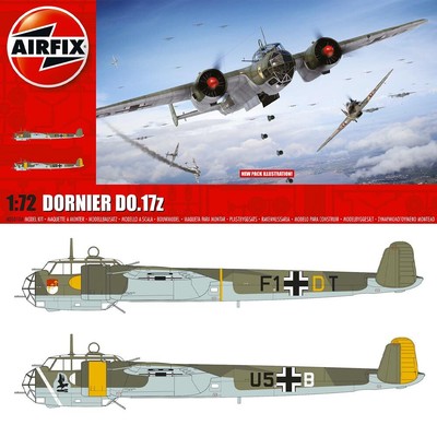 Airfix A05010A Dornier Do.17z 1:72 Plane Model Kit | eBay