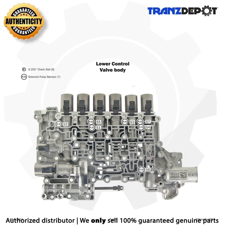 Brand New! Genuine TransGo 8L45 8L90 SHIFT KIT® Valve Body Repair Kit ...