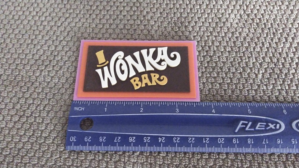 Wonka Bar Kitchen Magnet Movie Willy Wonka and the Chocolate Factory | eBay