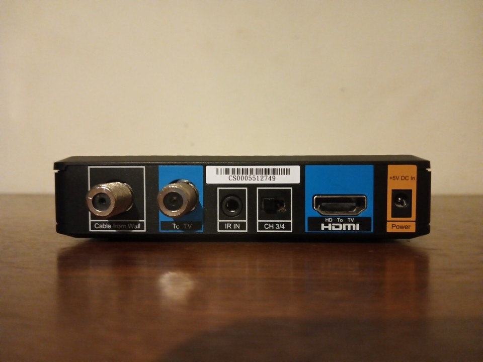 Cox/ Cisco Mini TV Box Adapter DTA 250HD No Power Cord Or Remote. As Is ...