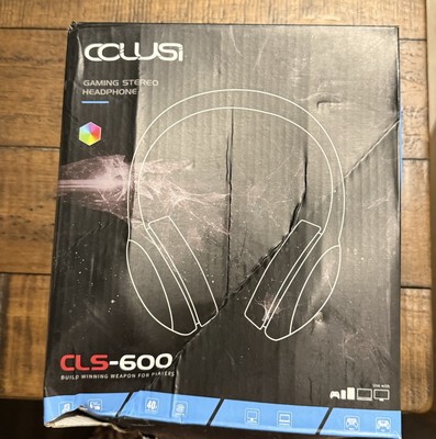 Colusi CLS-600 Gaming Stereo Headphone New In box | eBay