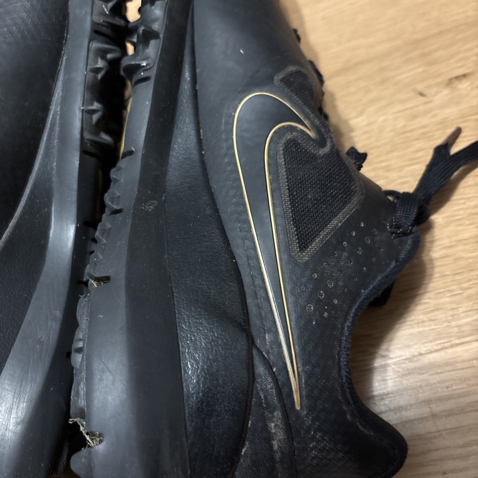 Nike Tiger Woods TW14 Limited 652627-002 Black Gold Golf Shoes Men’s Size 11.5 | eBay