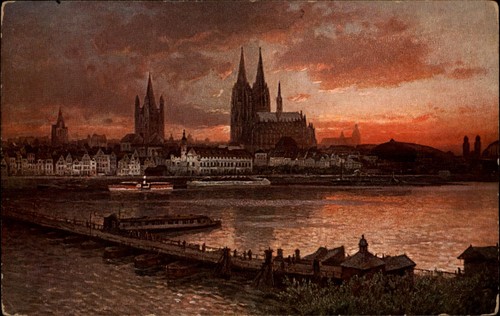 Cologne Cathedral Cologne Germany vintage postcard e287 | eBay
