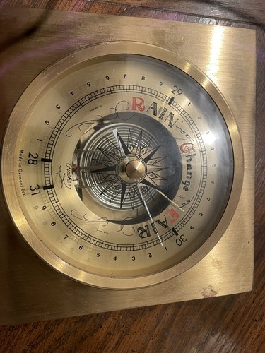 Vintage Nautical Ship Barometer | eBay