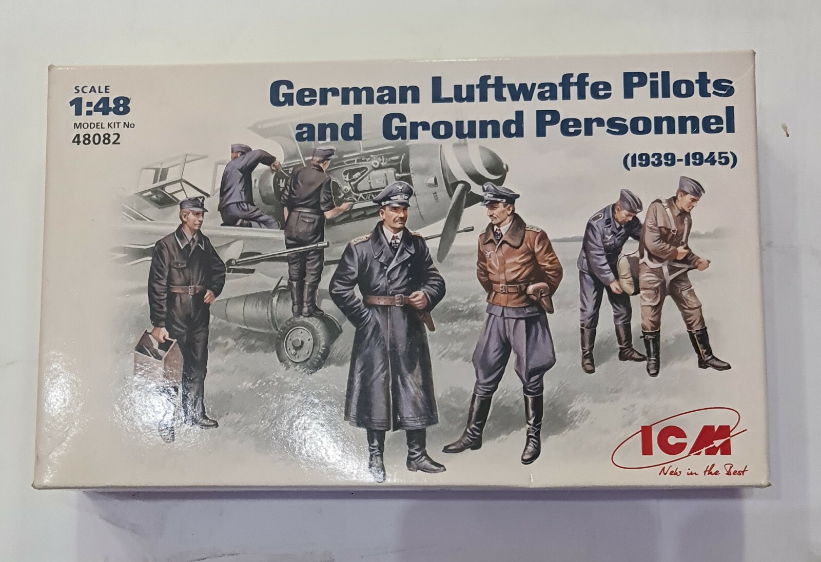 WW2 German Pilots Plastic model kit 1:48 Scale ICM 48082 NEW SEALED | eBay