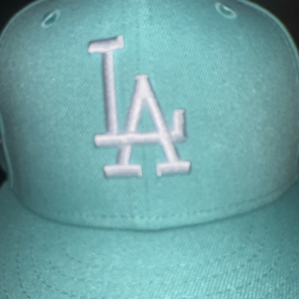 LA - Los Angeles Dodgers 2020 World Series New Era Hat 59Fifty - Teal ...