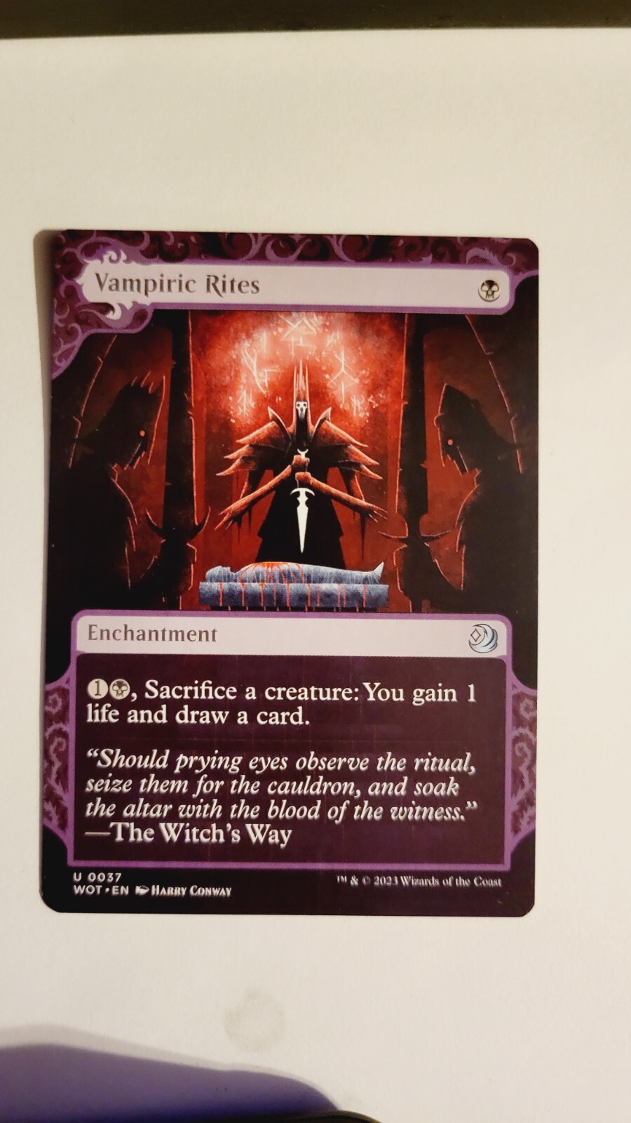 Vampiric Rites [New, Near Mint] Showcase Art {WoE: Enchanting Tales} | eBay