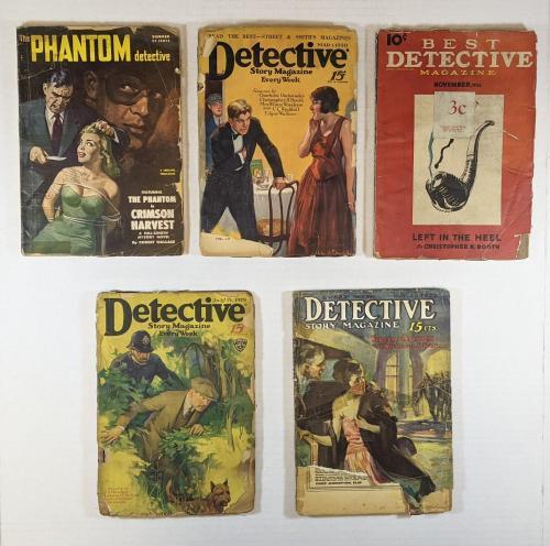 10 Detective Pulps 1922 - 1951 | eBay