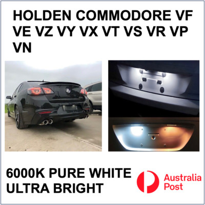 LED Number Plate White Light Globes VN VP VR VS VT VX VY VZ VE VF ...
