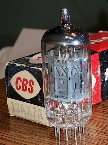 12AX7A GE "CBS" MaxiPreamp2/TV7 Tested ( 1 ) Tube Lot | eBay