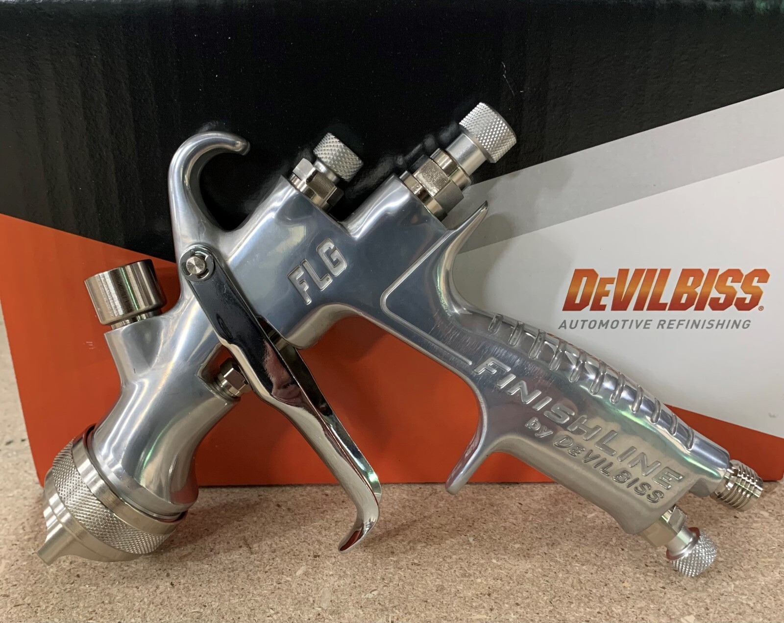 DeVilbiss - FLG5 Gravity Spraygun 1.4mm Setup (Fluid Tip & Needle Only ...