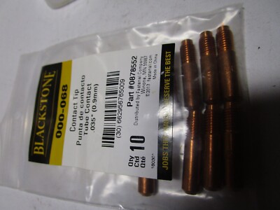 000-068 - 0.035" 0 Series ORMADUS® Standard Contact Tip for Miller ...