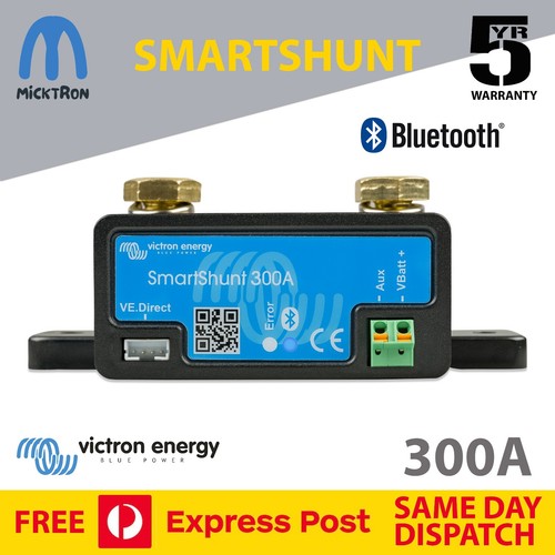 Victron Smart Shunt 300A Battery Monitor Smartshunt SHU050130050 ...