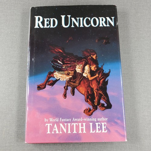 Red Unicorn Tanith Lee 1997 Hardcover Fantasy Tor Publishing | eBay