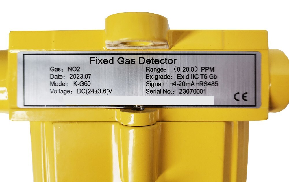 Portable NO2 Nitrogen Dioxide Gas Alarm Detector NO2 Gas Leak Monitor 0 ...