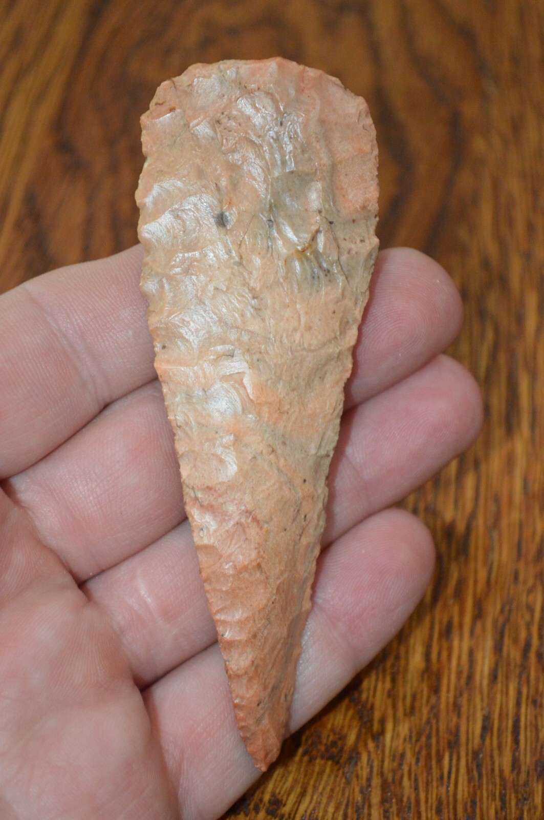 Outstanding Pink & Gray Chert Archaic Stanfield Wayne Co, Missouri 4.1 ...