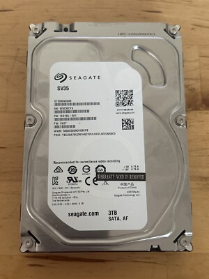 Seagate SV35 ST3000VX000 1ES166-501 3TB SATA AF 3.5" Hard Drive HDD ...