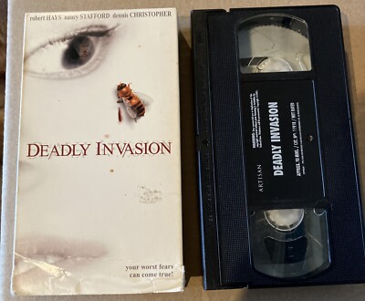 VHS: Deadly Invasion Robert Hays-Nancy Stafford-Dennis Christopher | eBay