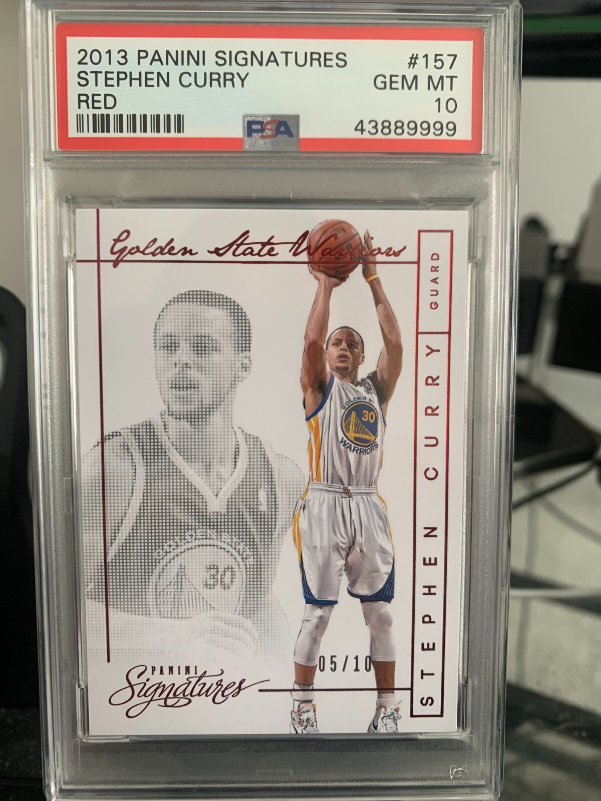 2013 Panini Signatures #157 Stephen Curry Red /10 PSA 10 Pop:1 | eBay