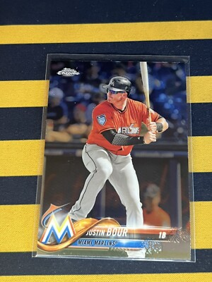2018 Topps Chrome - #68 Justin Bour | eBay