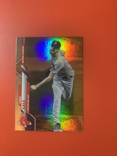 Chris Sale 2020 Topps Update Active Leaders U-295 Boston Red Sox ...
