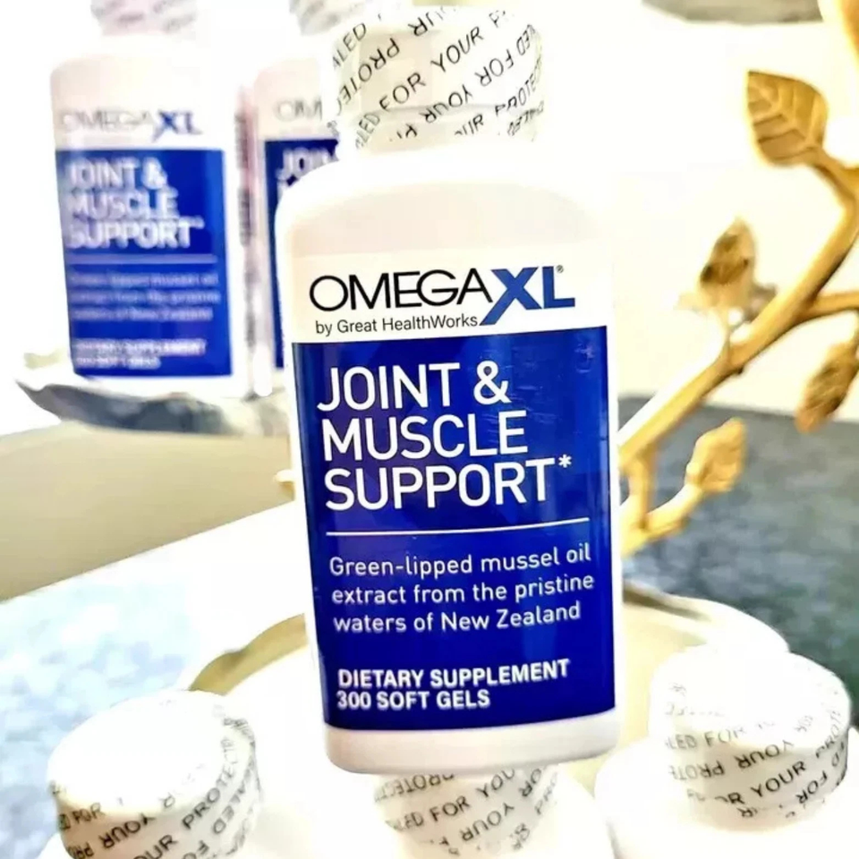 Great HealthWorks OmegaXL–300ct Omega-3 Supplement for Joint Discomfort ...