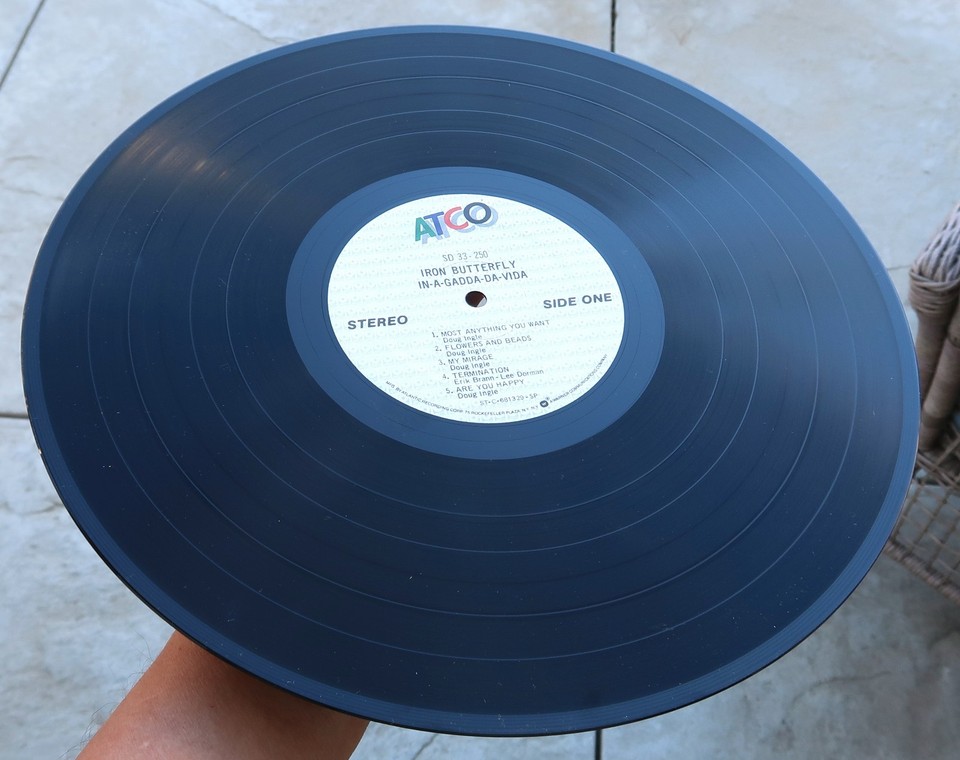 IRON BUTTERFLY In-A-Gadda-Da-Vida ATCO Vinyl LP Record | eBay