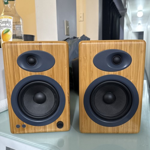 Audioengine A5+ Classic 150W Powered Bookshelf Speakers - Wood | eBay