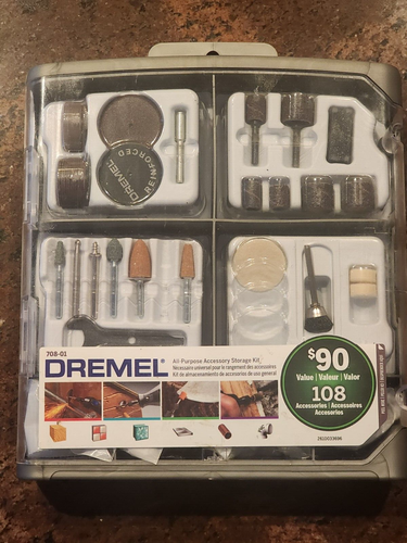 Dremel All-Purpose Rotary tool Accessory Kit #708-01 | eBay